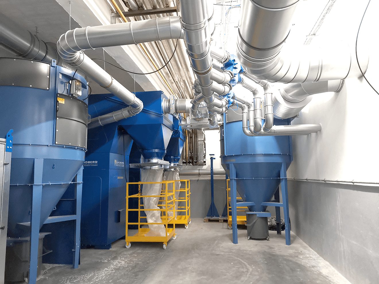 Reducing trim volume | Lundberg Tech waste handling | Monteiro Ribas