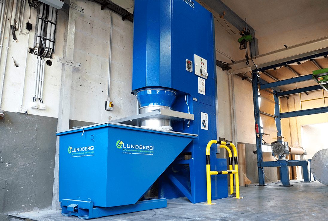 Lundberg Tech waste management | A clean process improvement