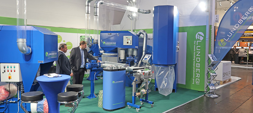 Techtextil 2024 | Lundberg Tech - waste handling solutions