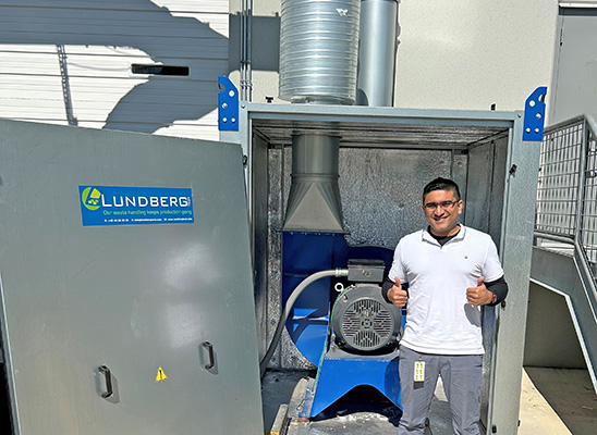 Trim collection system | Productivity and sustainability