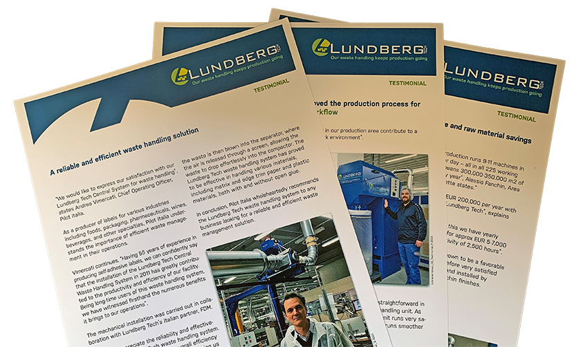 News | Lundberg Tech - Vacuum waste handling solutions
